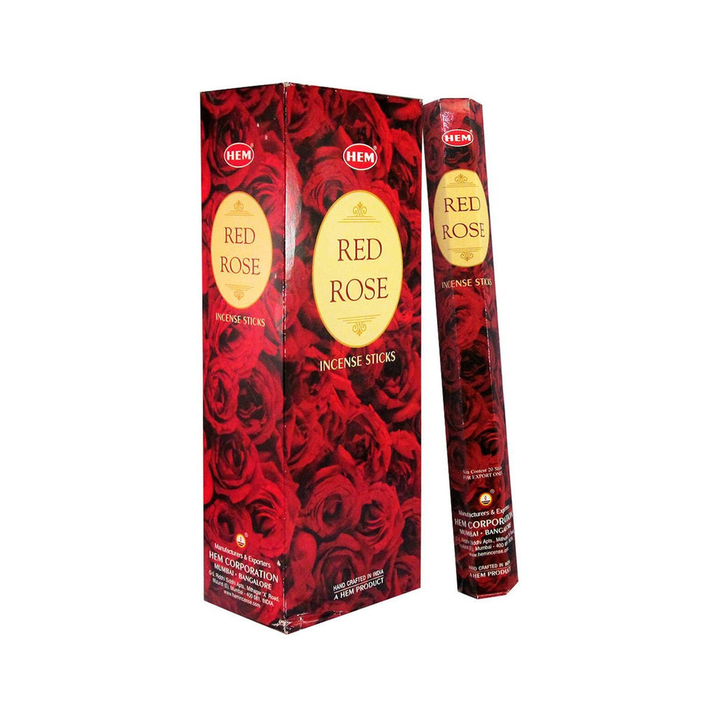 HEM RED ROSE – Incense Haven Esoteric Shop